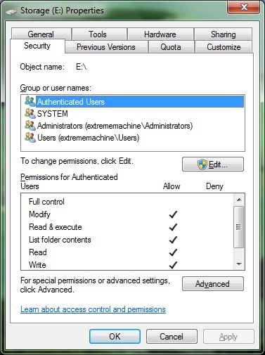 Windows cannot access the specified device, path or file - Microsoft ...
